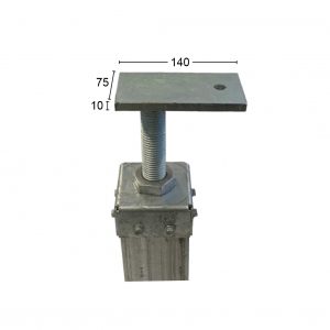 Adjustable House Stumps | StumpRite Steel House Stumps | BMSA