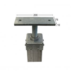 Adjustable House Stumps | StumpRite Steel House Stumps | BMSA