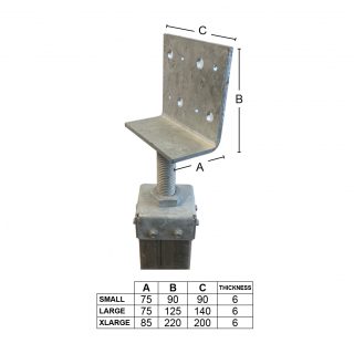 Adjustable House Stumps | StumpRite Steel House Stumps | BMSA